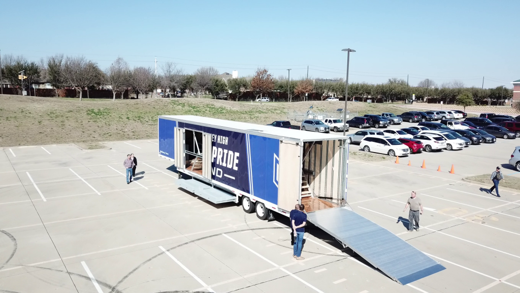McKinney ISD Celebrates Delivery of 3 New Trailers!