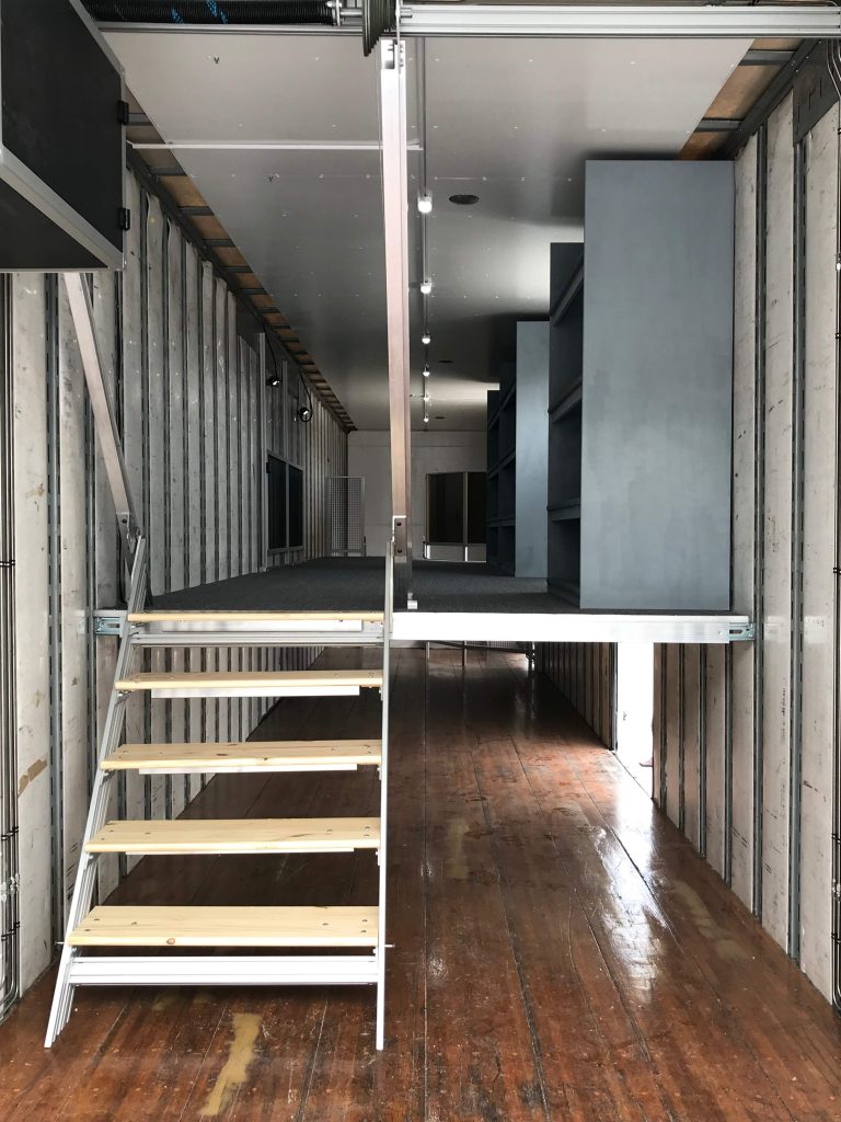 Marching Band Semi Equipment Trailer Two Story Interior Staircase ...